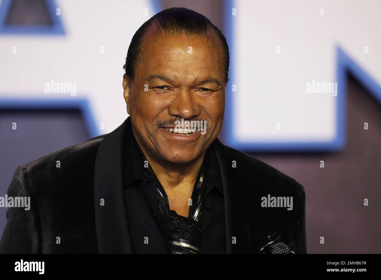 Actor Billy Dee Williams poses for photographers upon arrival at the ...
