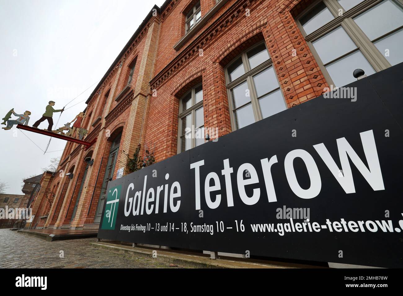 Teterow, Germany. 26th Jan, 2023. The Kulturbahnhof, the seat of the ...