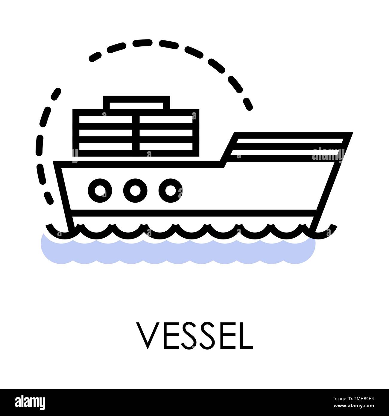Seismic vessel Stock Vector Images - Alamy