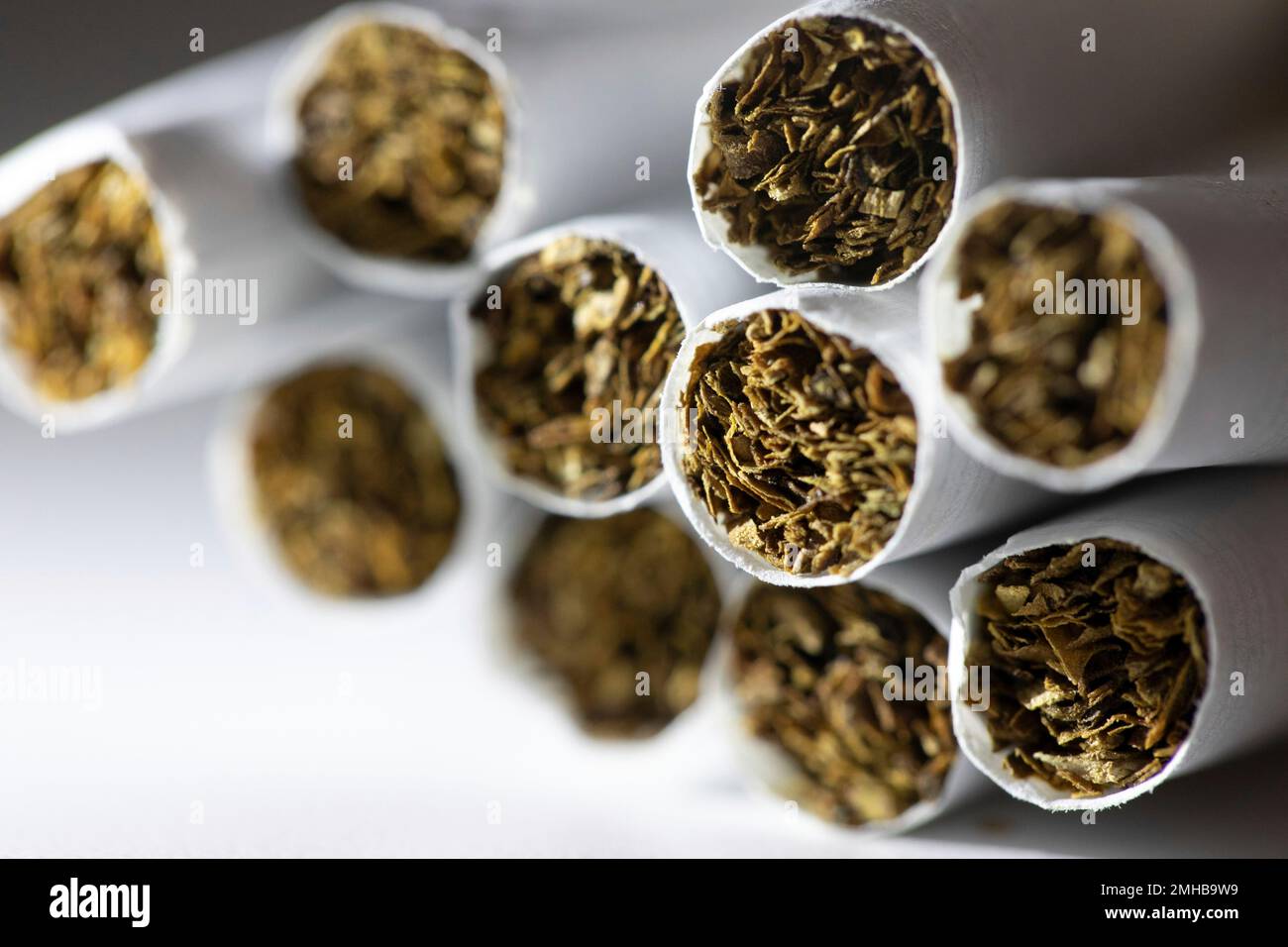 This Tuesday, Dec. 17, 2019 photo shows a group of cigarettes in New ...