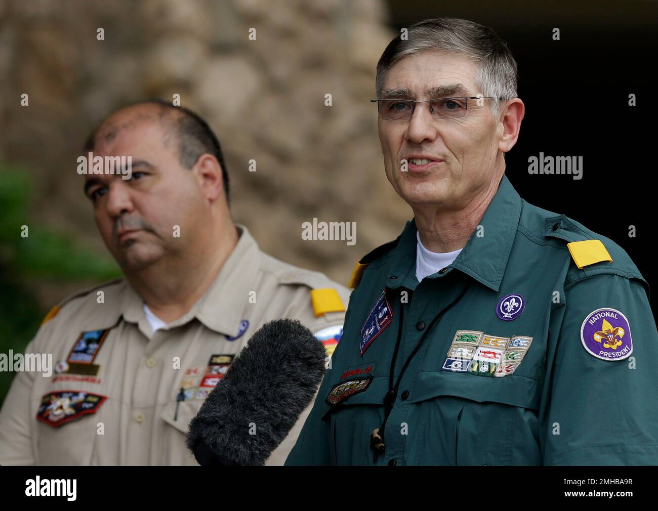 FILE - In this May 23, 2013, file photo, then-Boy Scouts of America ...