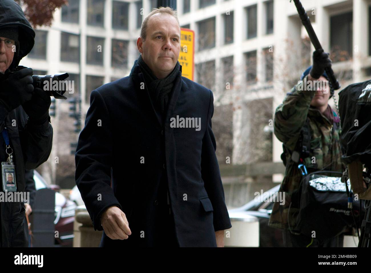 Former Deputy Trump campaign aide Rick Gates arrives at federal court ...