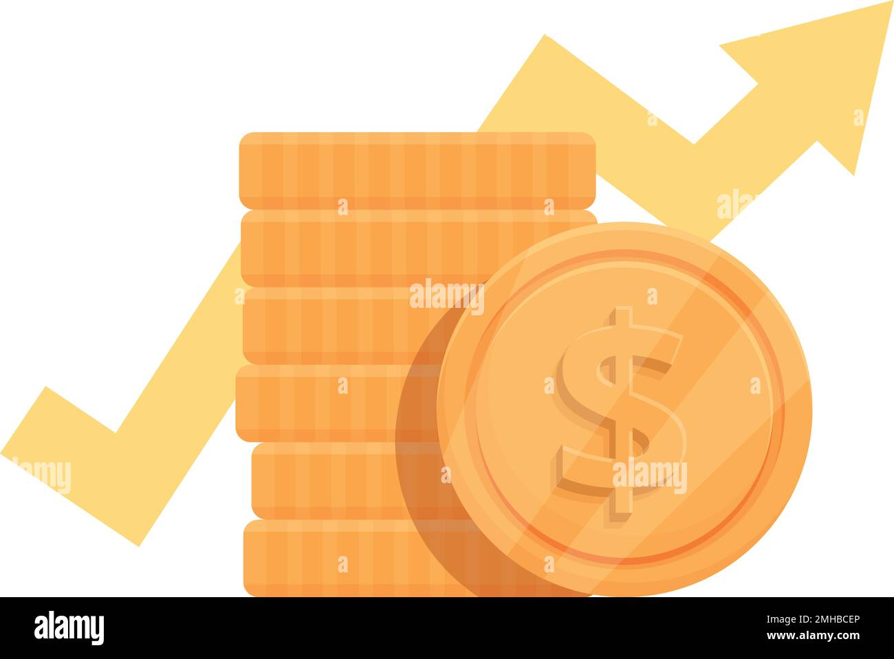 Trade coin market icon cartoon vector. Money school. People study Stock ...