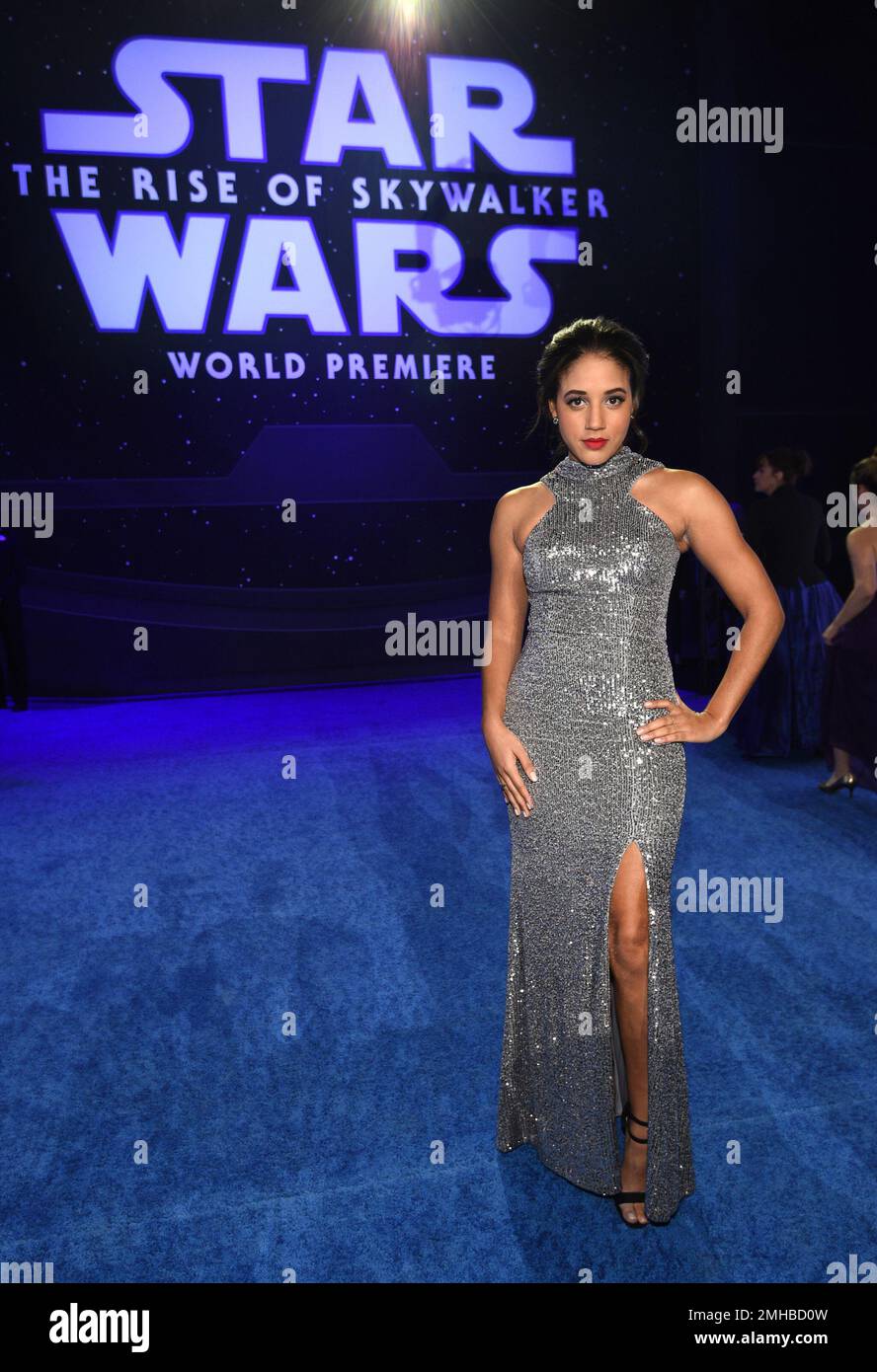 Philicia Saunders arrives at world premiere of "Star Wars: The Rise of ...