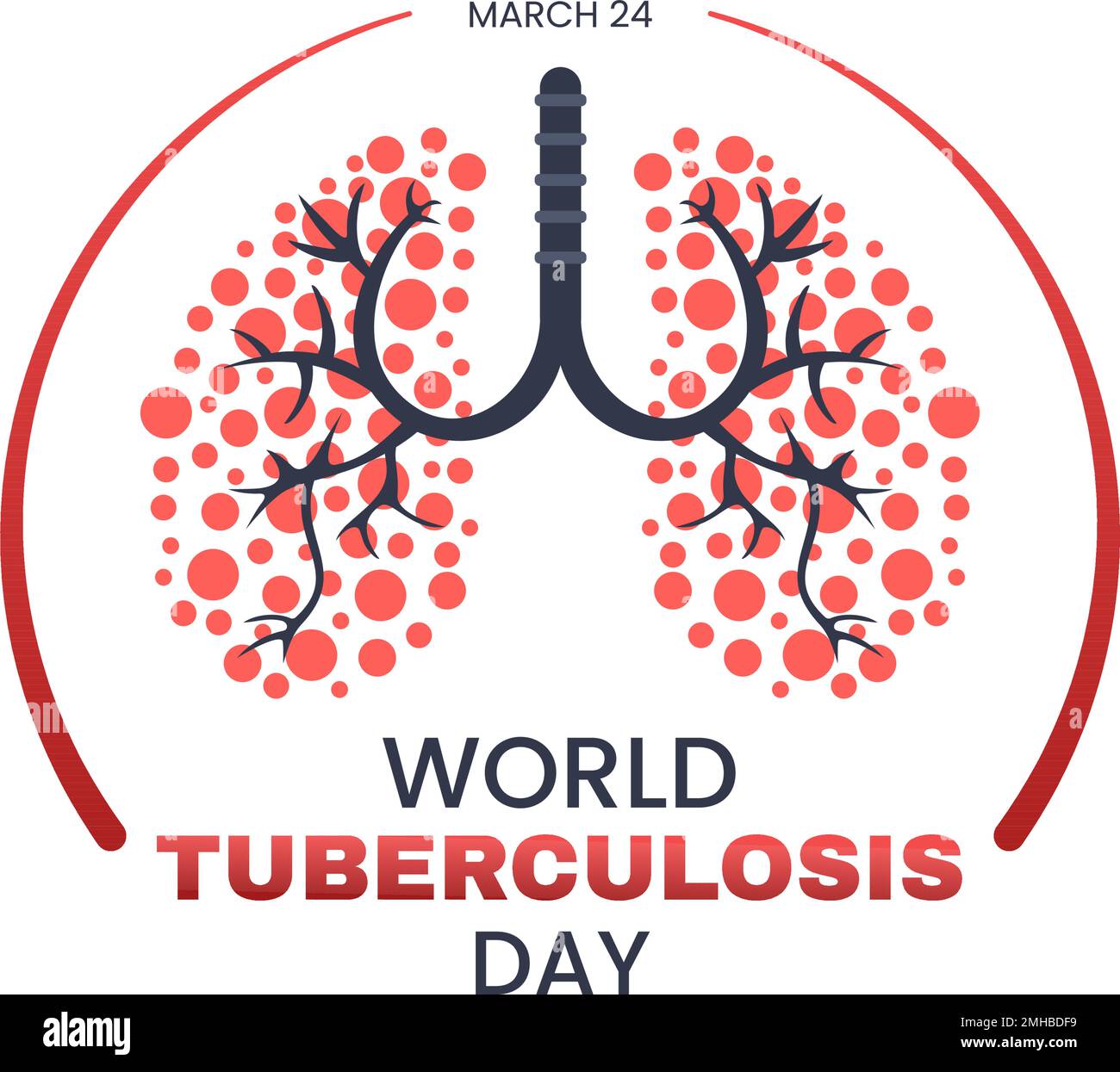 World Tuberculosis Day on March 24 Illustration with Pictures of the ...
