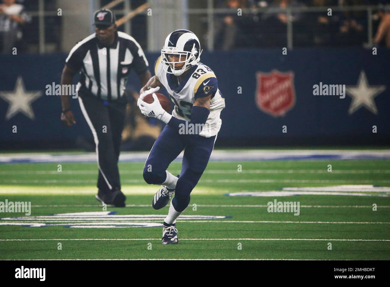 Los Angeles Rams wide receiver Josh Reynolds (83) carries during an NFL ...