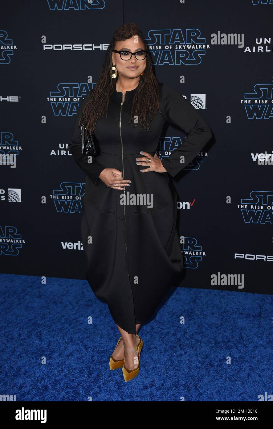 Ava Duvernay arrives at the world premiere of "Star Wars: The Rise of ...