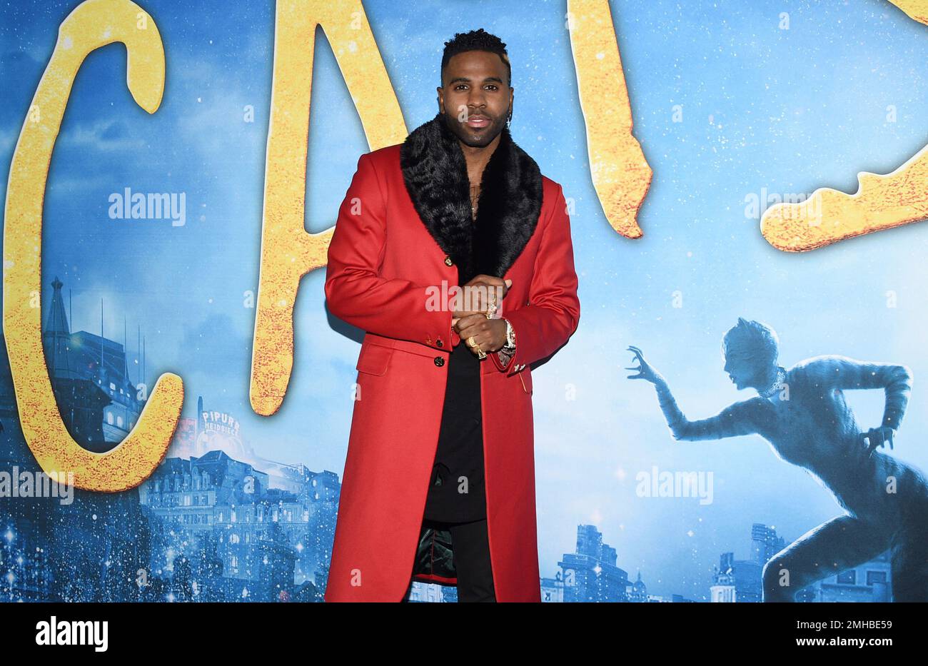 Jason Derulo attends the world premiere of "Cats," at Alice Tully Hall ...