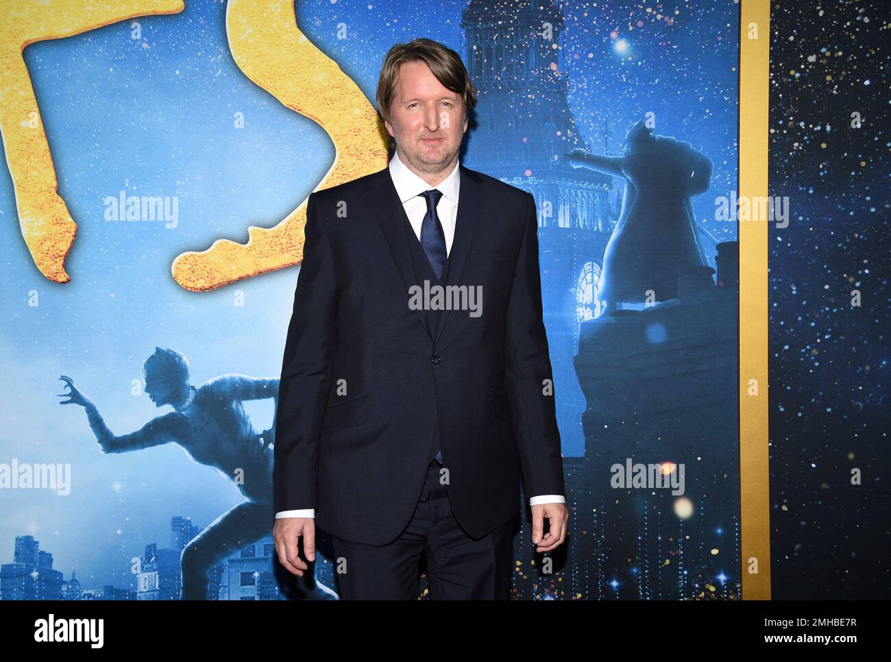 Director/producer/writer Tom Hooper attends the world premiere of "Cats ...