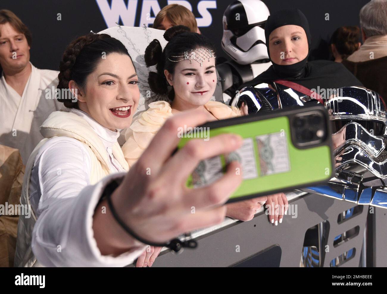 Jennifer Catania, of Norwood, Mass., dressed as Princess Leia, Veronica ...