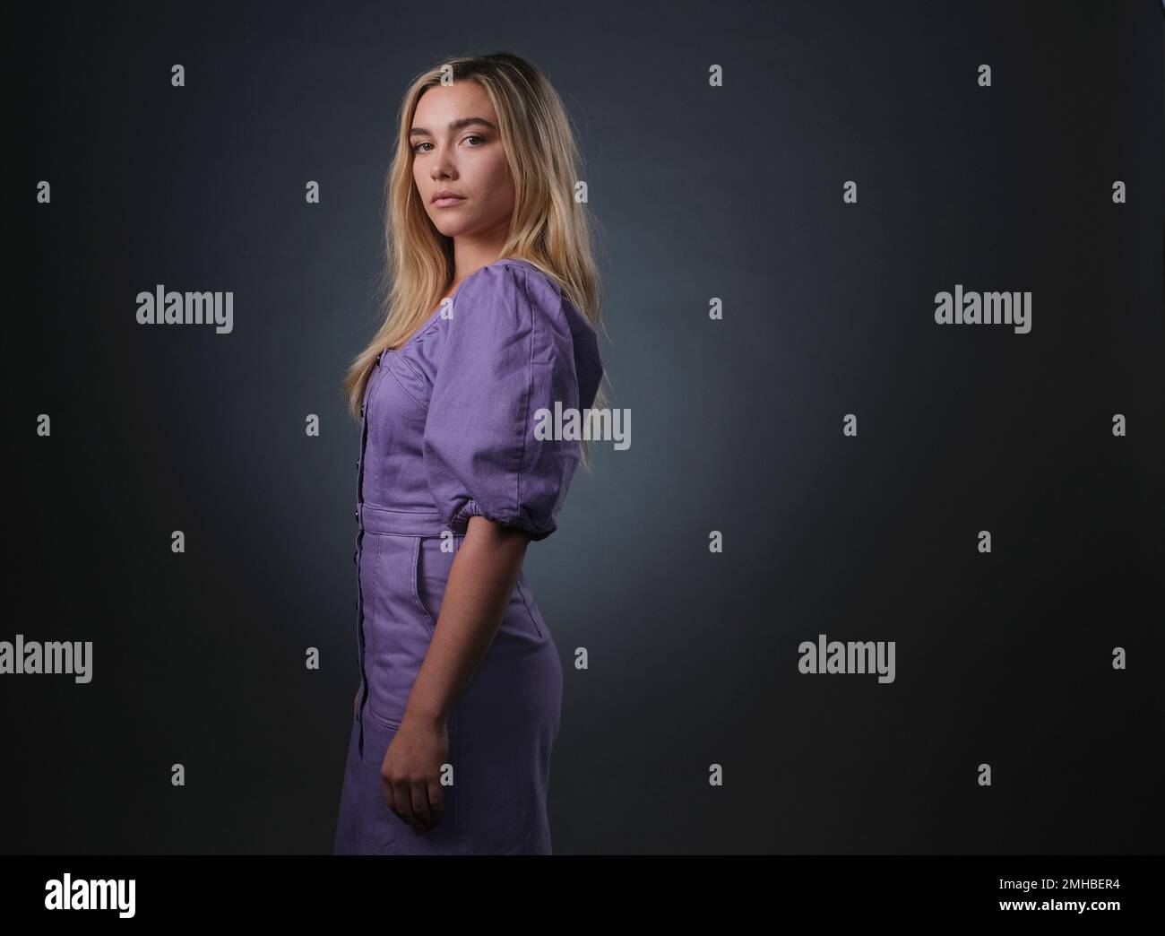 This Nov. 20, 2019 photo shows actress Florence Pugh during a portrait ...