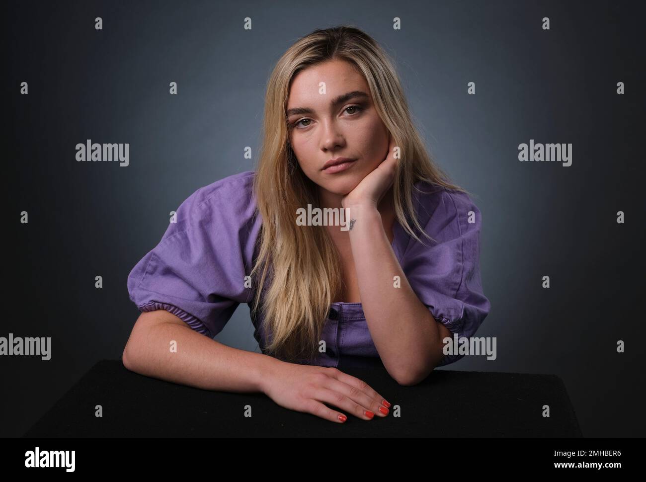This Nov. 20, 2019 photo shows actress Florence Pugh during a portrait ...