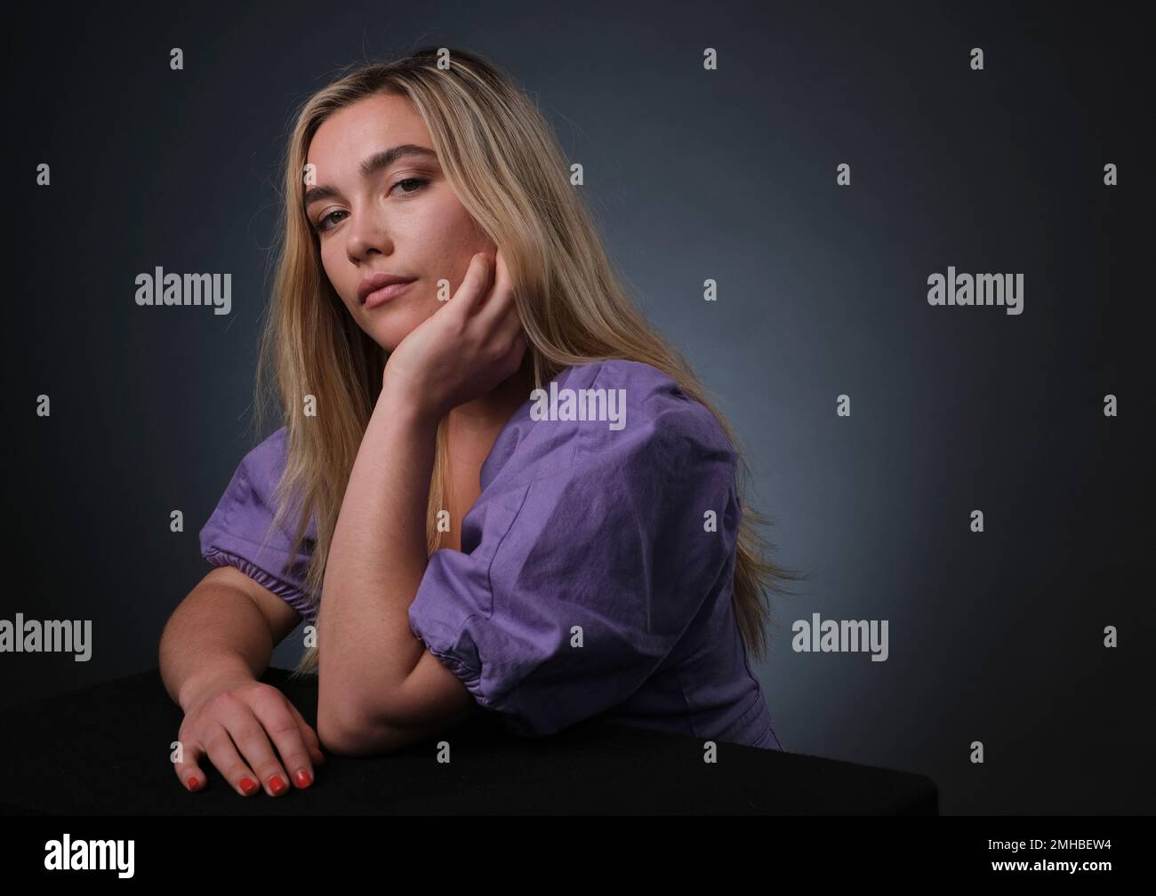 This Nov. 20, 2019 photo shows actress Florence Pugh during a portrait ...