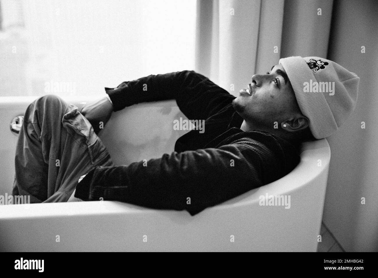 This Nov. 25, 2019, photo shows Latin singer Ozuna posing for a ...