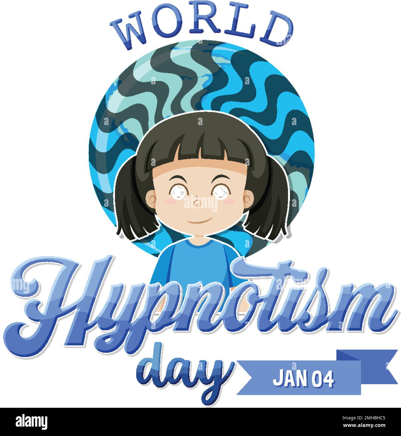 World hypnotism day banner design illustration Stock Vector Image & Art ...