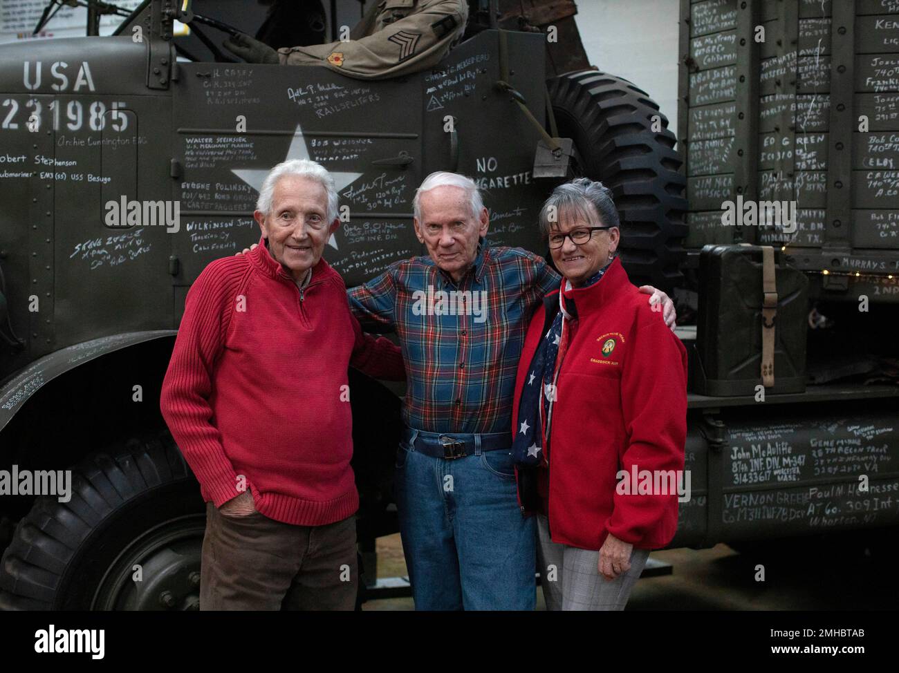 In this photo taken on Tuesday, Dec. 10, 2019, U.S. Battle of the Bulge ...