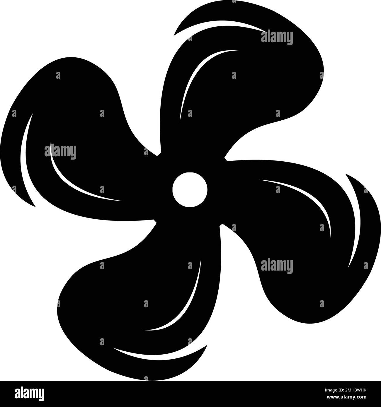 wind fan logo illustration design Stock Vector Image & Art - Alamy