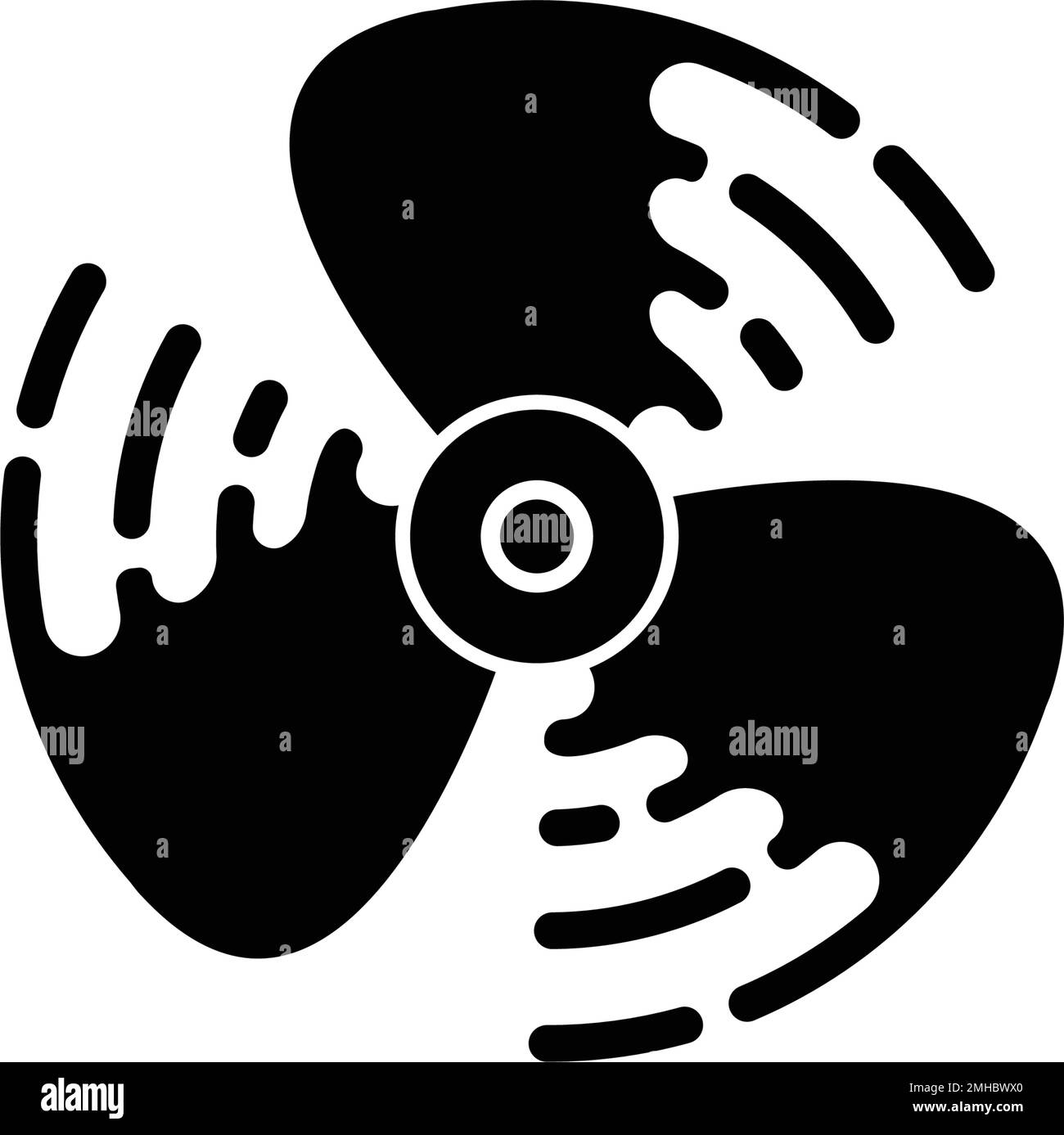 wind fan logo illustration design Stock Vector Image & Art - Alamy