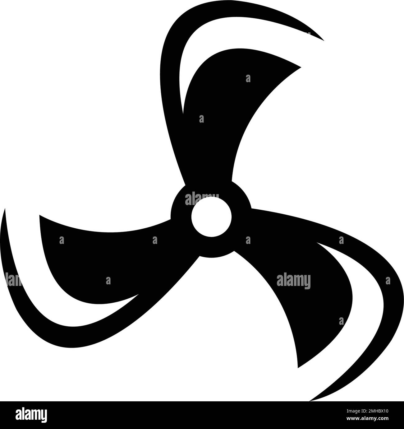 wind fan logo illustration design Stock Vector Image & Art - Alamy
