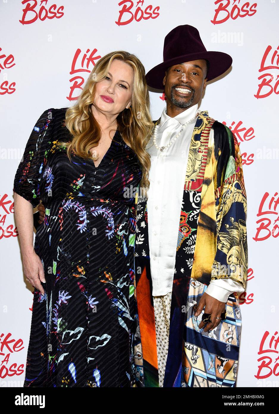 Actors Jennifer Coolidge, left, and Billy Porter participate in the ...