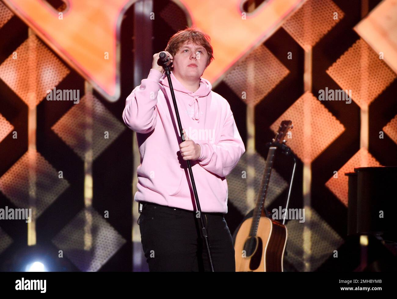 Singer-songwriter Lewis Capaldi performs at Z100's iHeartRadio Jingle ...