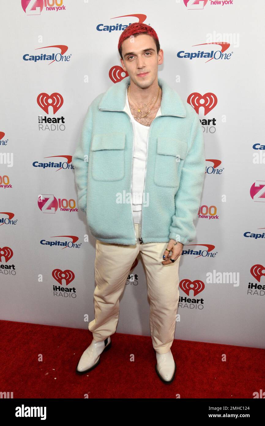Lauv attends Z100's iHeartRadio Jingle Ball at Madison Square Garden on ...