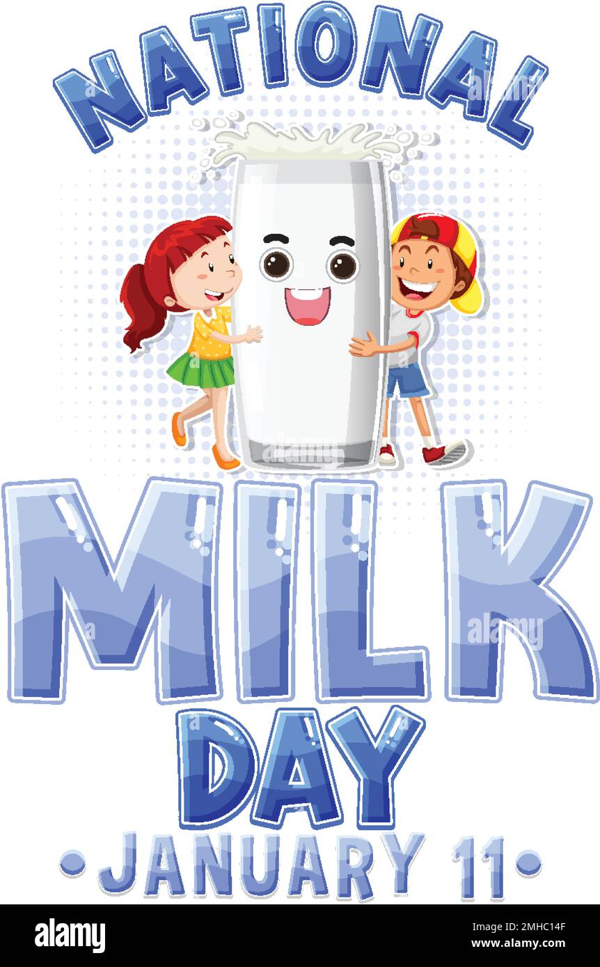 National Milk Day Banner Design illustration Stock Vector Image & Art ...