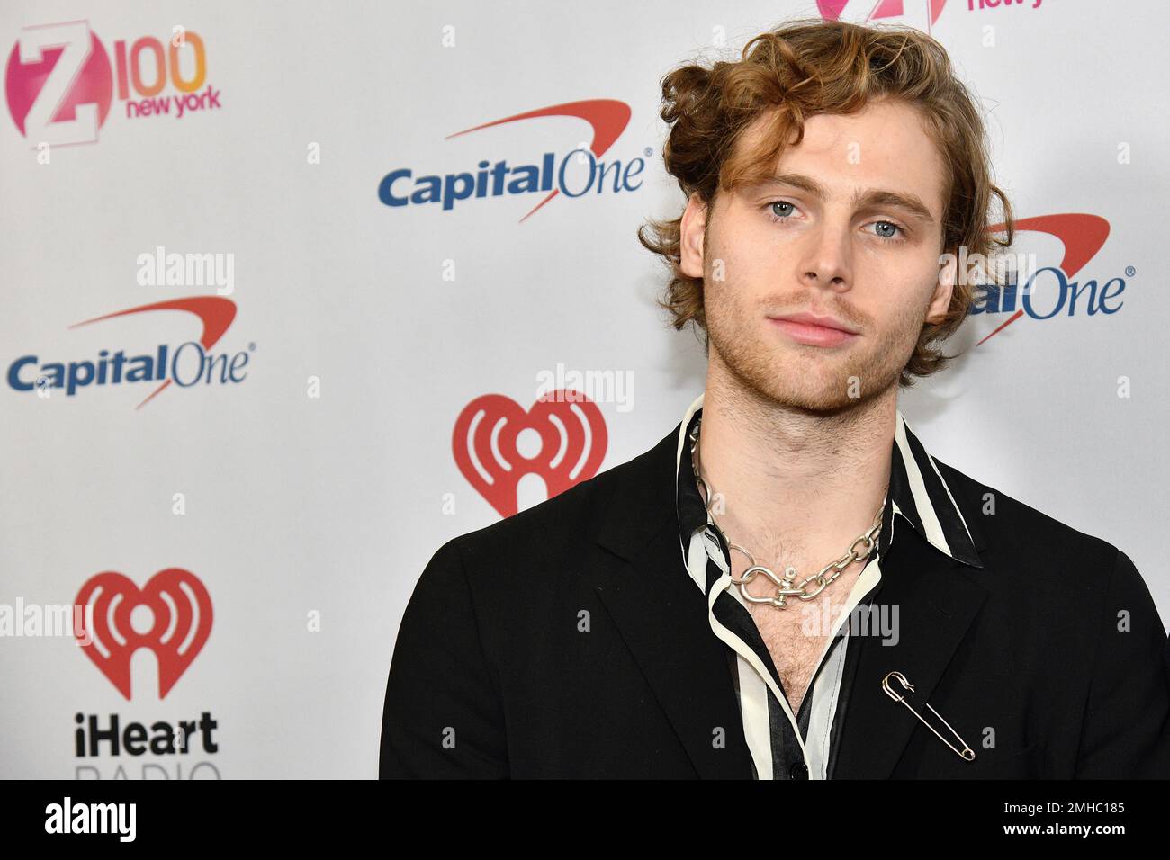 Luke Hemmings from the band 5 Seconds of Summer attends Z100's ...