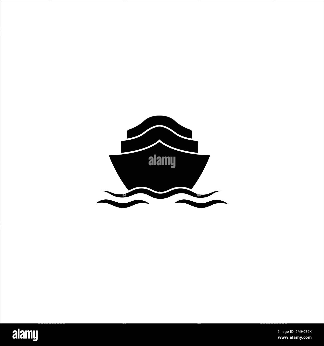 cruise ship Logo Template vector icon design Stock Vector Image & Art ...