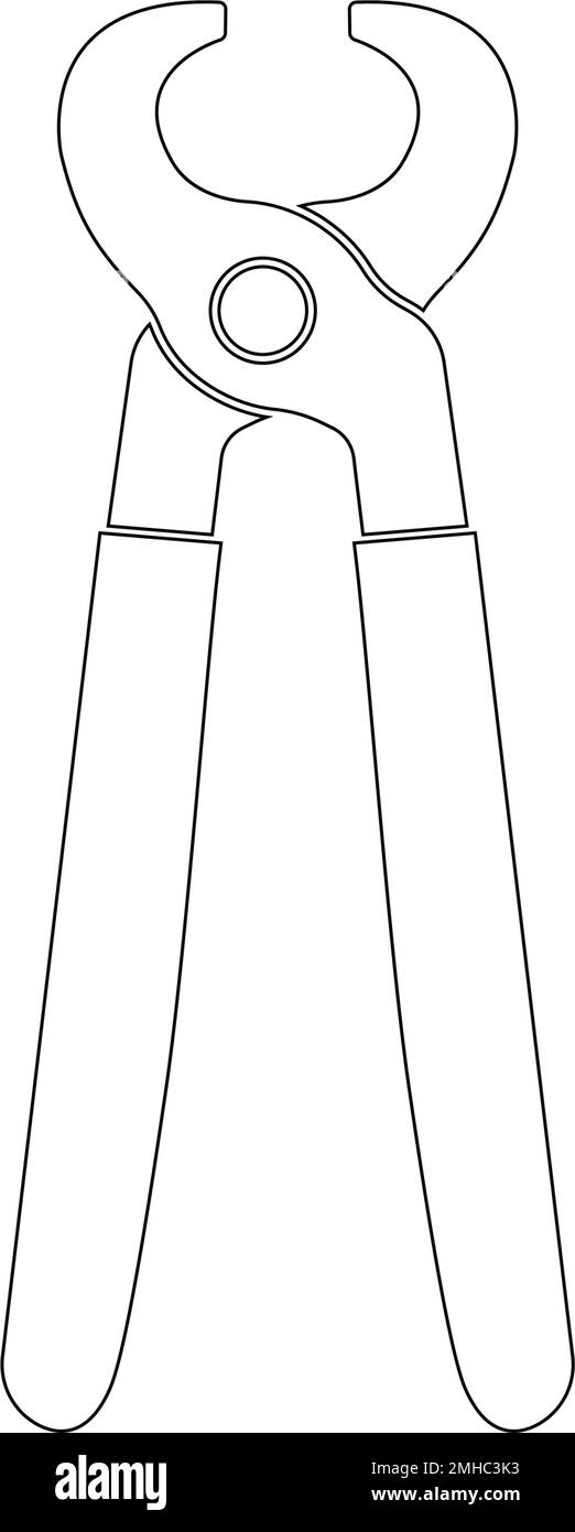 pincers logo stock illustration design.pincers work industry mechanical ...