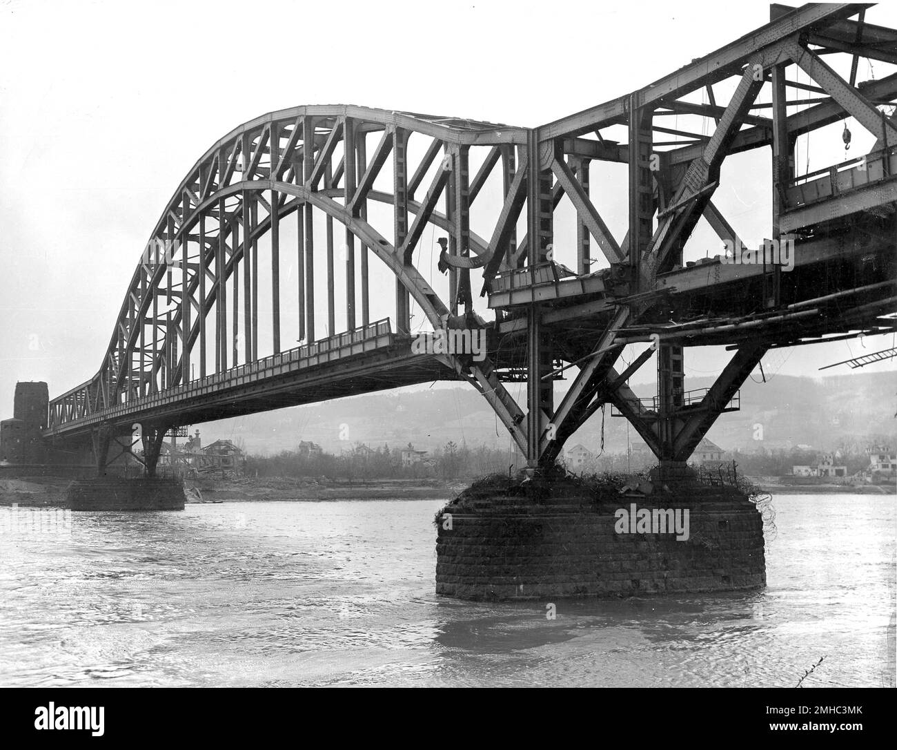 In this photo provided by the U.S. Army Signal Corps, the Ludendorff ...