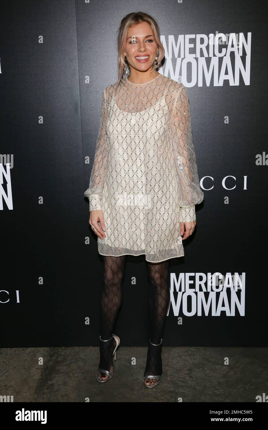 Sienna Miller attends a special screening of "American Woman", hosted ...