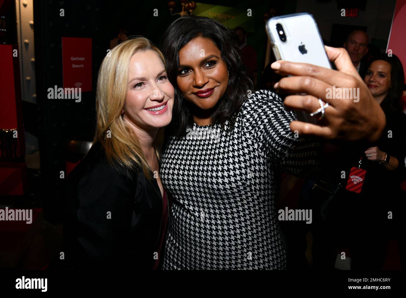 IMAGE DISTRIBUTED FOR TARGET - Mindy Kaling and Angela Kinsey are seen ...