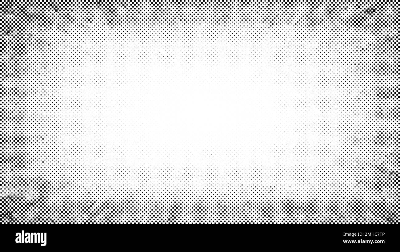 Halftone radial texture. Comic style grain background. Pop art faded ...
