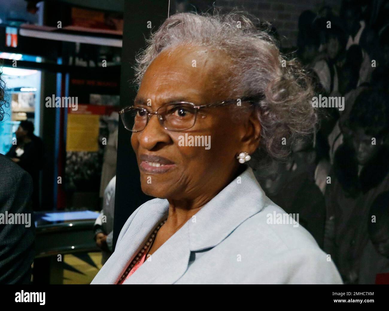 File - In this Nov. 10, 2017 photograph, Ellie Dahmer, wife of Vernon ...