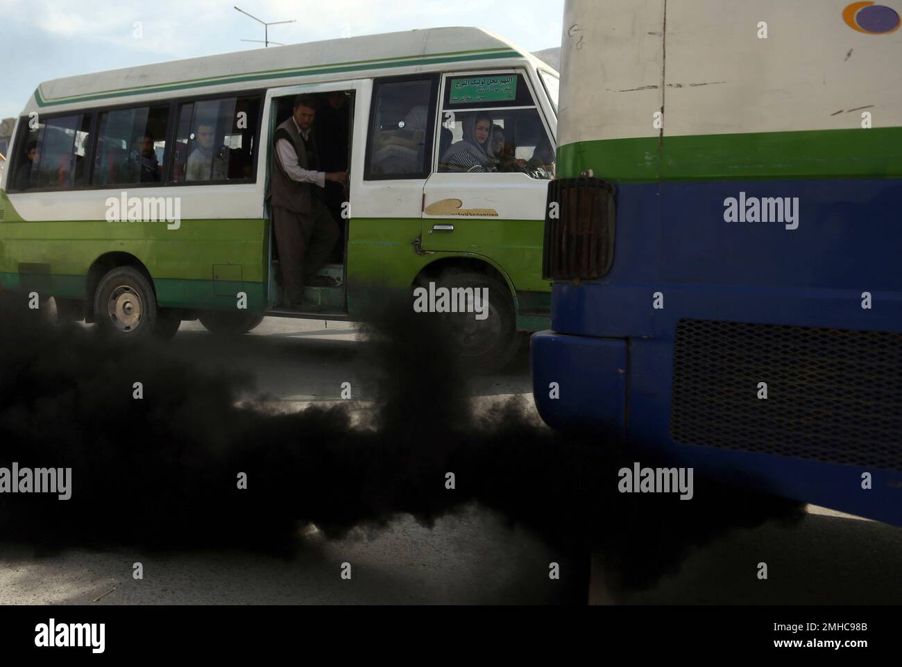 FILE - In this Oct. 16, 2019 file photo, smoke comes out from the ...