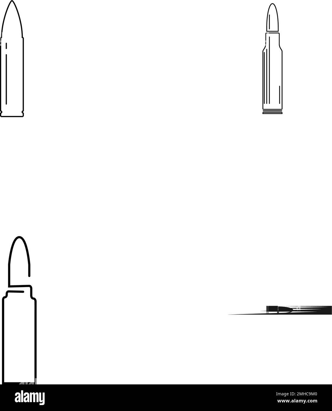 Bullet stock Stock Vector Images - Alamy