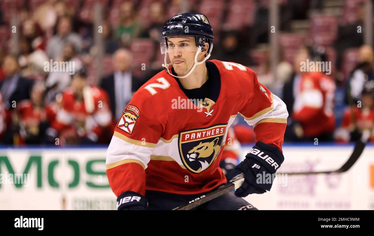 Florida Panthers' Josh Brown is seen during the third period of an NHL ...