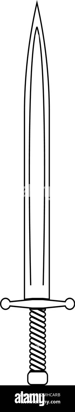 Sword logo stock illustration Stock Vector Images - Alamy