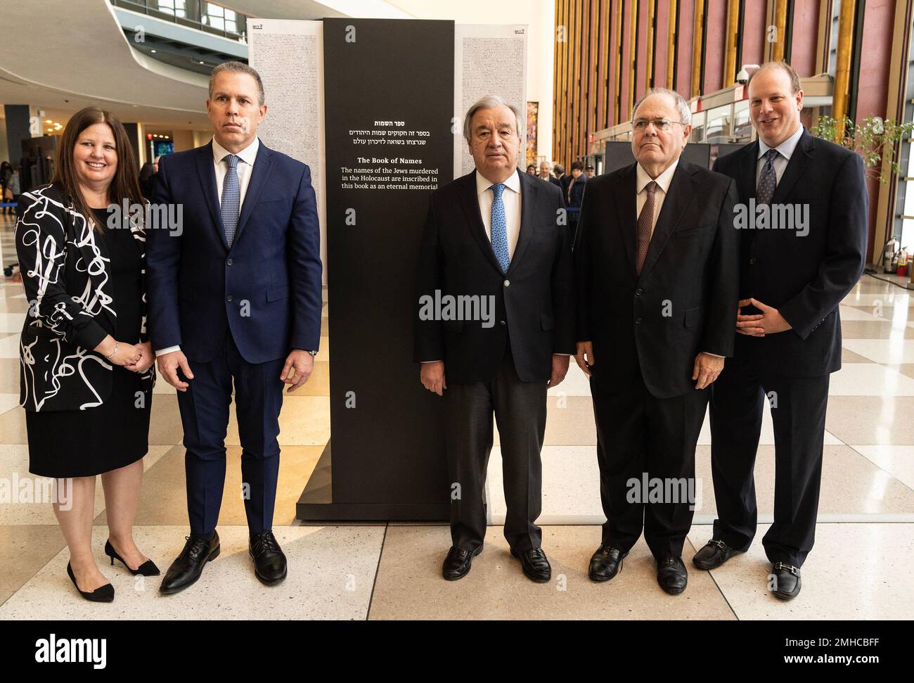 New York, USA. 26th Jan, 2023. Rebecca Altman, Israeli Ambassador and ...