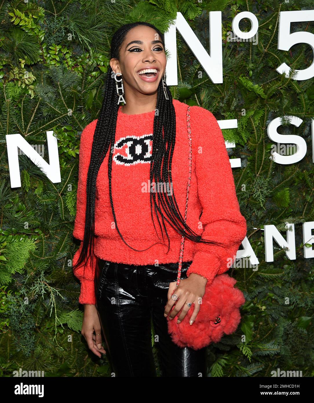 Herizen Guardiola attends the Chanel Nº5 In The Snow launch event at ...
