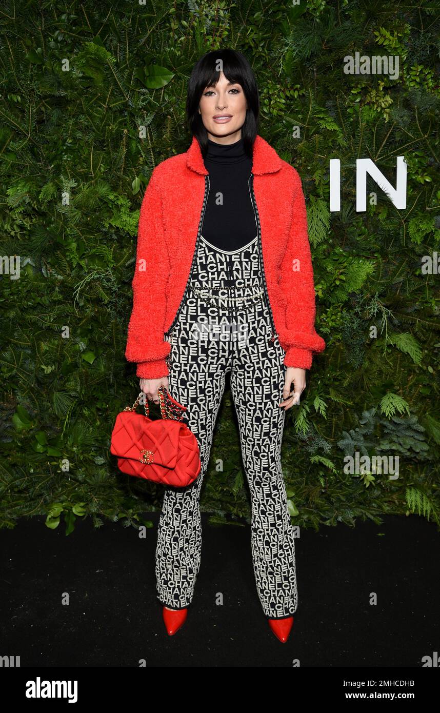 Singer-songwriter Kacey Musgraves attends the Chanel Nº5 In The Snow ...