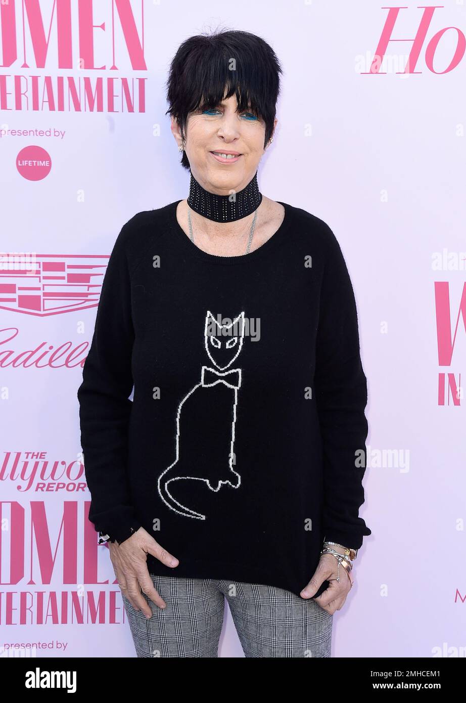 Diane Warren arrives at The Hollywood Reporter's Women in Entertainment ...