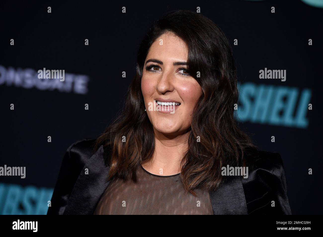 D'Arcy Carden attends the premiere of "Bombshell" at Regency Village ...