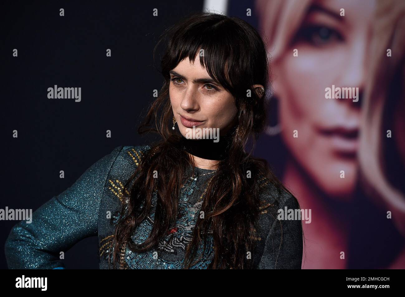 Zoe Bleu Sidel attends the premiere of "Bombshell" at Regency Village ...