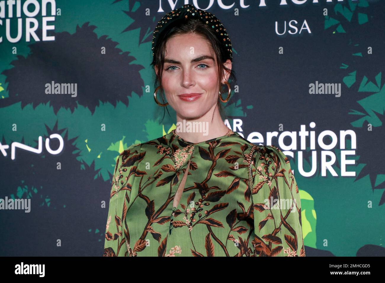 Hilary Rhoda attends the amfAR GenerationCURE's 5th annual holiday ...
