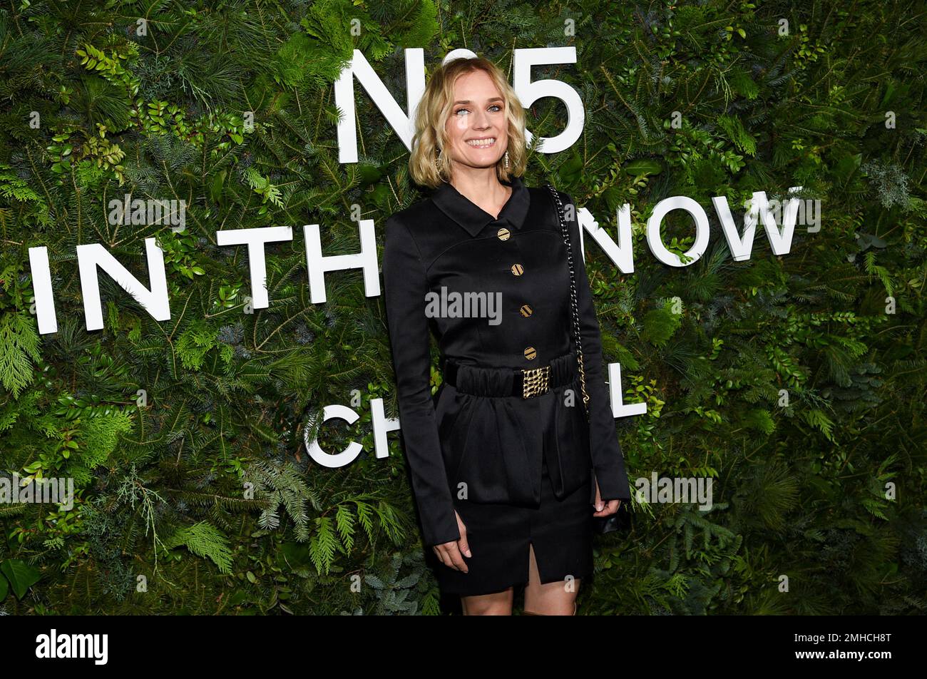 Actress Diane Kruger attends the Chanel Nº5 In The Snow launch event at ...