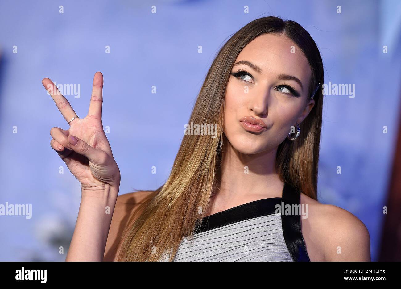 Actress Ava Michelle arrives at the Los Angeles premiere of "Jumanji ...