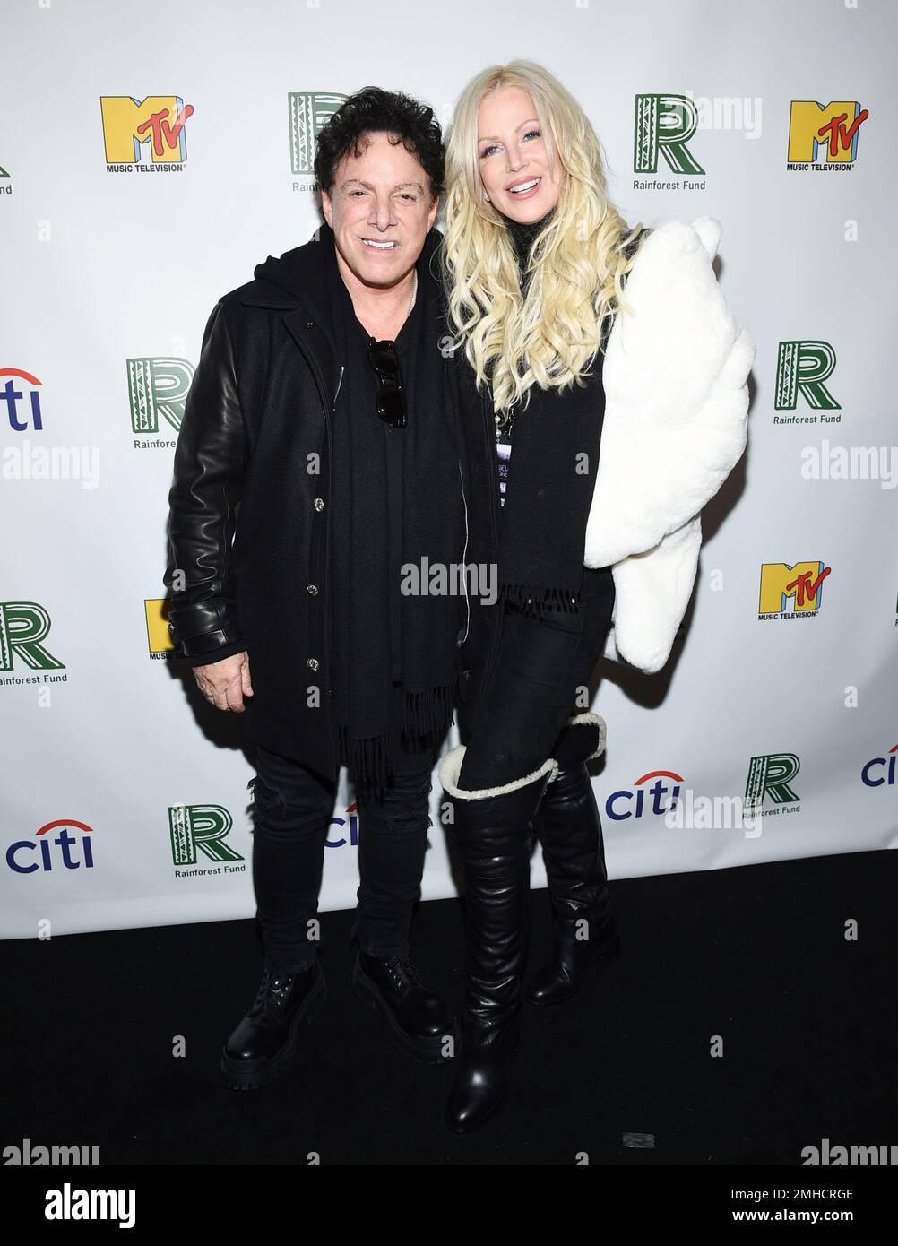Musician Neal Schon and wife Michaele Schon arrive at the 30th ...
