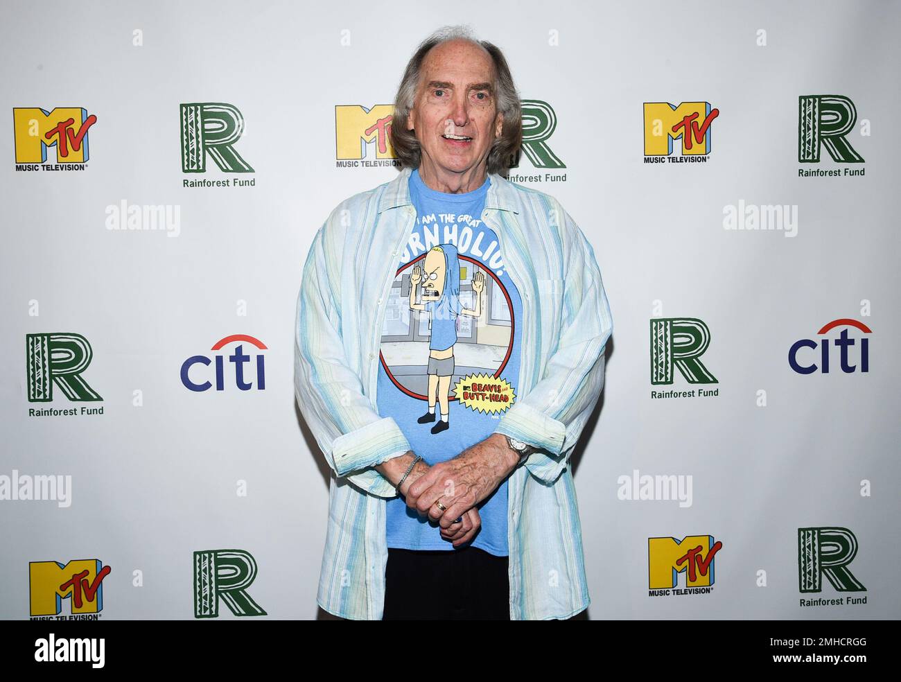 Musician Jim Horn arrives at the 30th anniversary Rainforest Fund ...